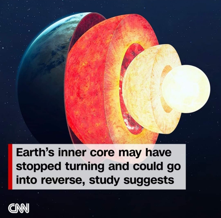 Earth Inner Core Losing It’s Rotation, May Reverse – Study - Daily ...
